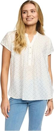 2-Biz Femme, Blouses et Chemises, Blanc, Taille: 42 FR Blouses