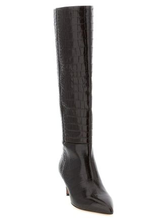 PARIS TEXAS Stiletto Boot - Black
