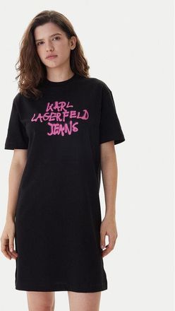 Karl Lagerfeld Kleid f&uuml;r den Alltag B1W13043 Schwarz Regular Fit