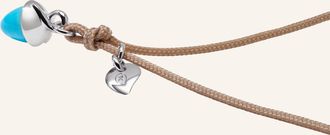 Tamara Comolli Tamara Comolli Armband Bracelet Mymikado With Turquoise Aus 18 Karat Weißgold Mit Türkis silber