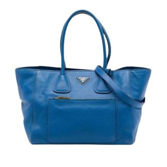 Prada Sacoche Pre-owned - Femme - Pre-owned - Bleu - Taille: ONE Size