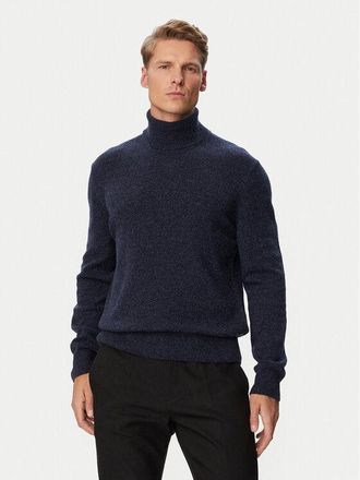 HUGO BOSS Rollkragenpullover C-Floriano 50570653 Dunkelblau Regular Fit