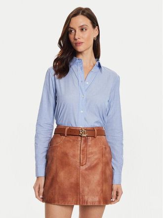 Lauren Ralph Lauren Hemd 200940254001 Himmelblau Straight Fit