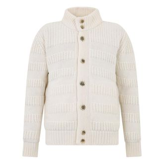 Herno Buttoned Cardigan - - Knitwear - Herren - Wei&szlig; - L