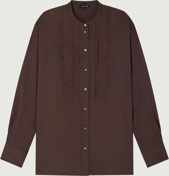 SOEUR BLOUSE ELEANORE MARRON