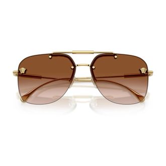 Versace unisex, Accessoires, Jaune, Taille: 60 MM Ve2296 Lunettes de soleil sans monture