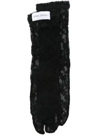 Ioana Ciolacu chaussettes Brody Tabi - Noir