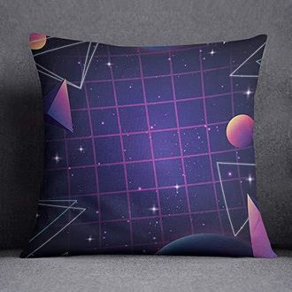 Bonamaison Le Jardin du Lin Kissenhüllen, Cotton, Mehrfarbig, 45x45