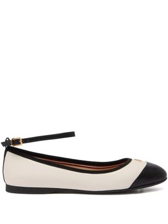 Bally Ysla ankle-strap ballet flat - Tons neutres