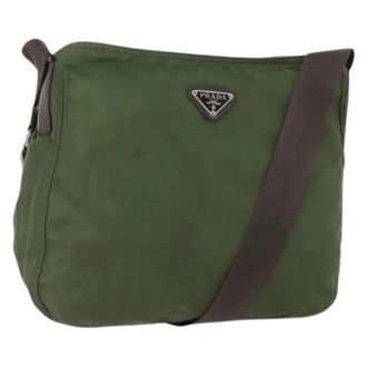 Prada Pre-owned Vintage Schultertasche - - Pre-owned - Damen - Gr&uuml;n - ONE SIZE