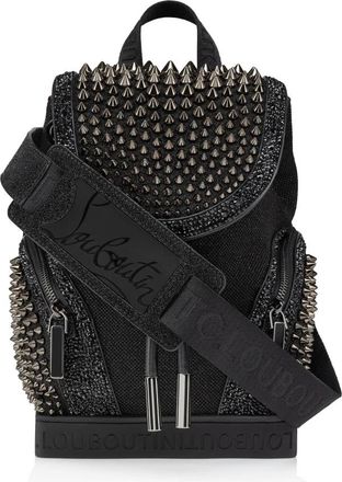 Christian Louboutin Homme, Sacs, Noir, Taille: ONE Size Explorafunk Small