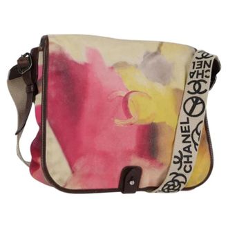 Chanel Pre-owned Wildleder chanel-taschen - - Pre-owned - Damen - Rosa - ONE SIZE