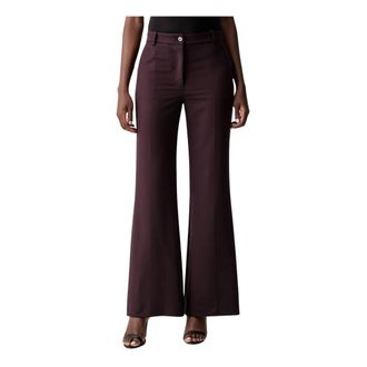 Pinko Weite Hosen - - Trousers - Damen - Lila - M