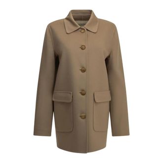 Valentino Vlogo Kurzmantel - - Coats - Damen - Beige - M