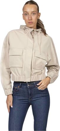 Parajumpers Femme, Vestes, Beige, Taille: 36 FR Salvage Hooded Fleece