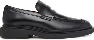 Calvin Klein Halbschuhe Calvin Klein Sq Rubber Band Loafer Wax Lth HM0HM02273 Schwarz