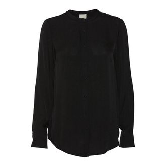 Julie Fagerholt - Heartmade Maple Shirt - - Blouses & Shirts - Damen - Schwarzk - 2XS