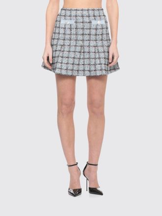 Self Portrait Jupe SELF-PORTRAIT Femme couleur Bleu