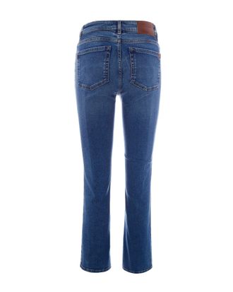 Max Mara Womens Jeans Skinny Blue Cotton