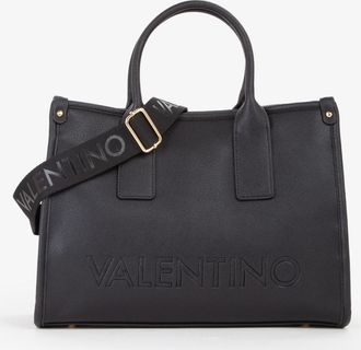 Valentino Handbags Shopper VALENTINO BAGS FOXY RE, Damen, Gr. B/H/T: 33,5cm x 26cm x 15cm, schwarz (nero), Lederimitat, Taschen Shopper, Henkeltasche, Schultertasche, Um
