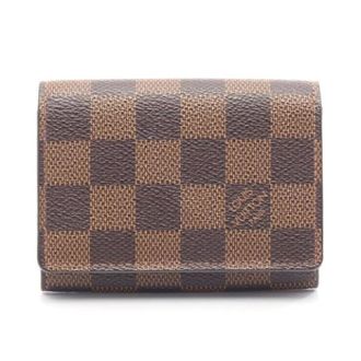 Louis Vuitton Pre-owned Envelope Carte de Visite Damier Card Case - - Pre-owned - Herren - Braun - ONE SIZE