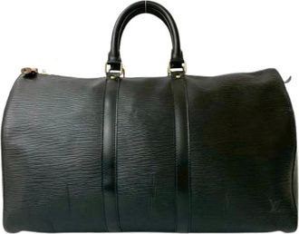 Louis Vuitton unisex, Pre-owned, Noir, Taille: ONE Size Sac Week-end Vintage Pre-owned