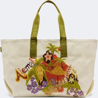 Alemais Al&eacute;mais Bedruckte Tote Bag Island Cove aus Canvas