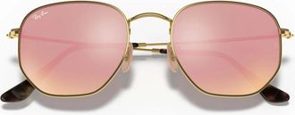 Ray-Ban unisex, Accessoires, Jaune, Taille: 48 MM Rb3548N Hexagonal