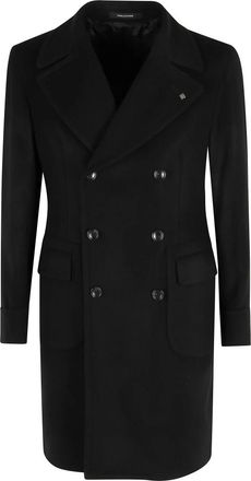 Tagliatore Herren, Mäntel, Schwarzk, SGröße