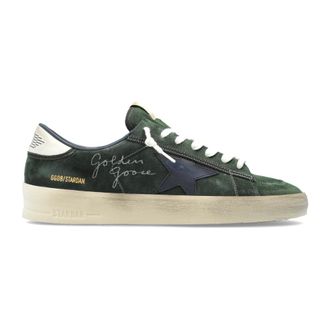 Golden Goose Homme, Chaussures, Vert, Taille: 43 EU Stardan With Collarino And Lace Loops Baskets