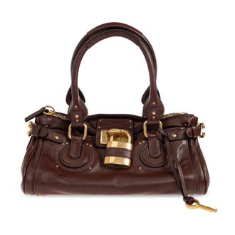 Chlo&eacute; Femme, Sacs, Brun, Taille: ONE Size Paddington Handbag