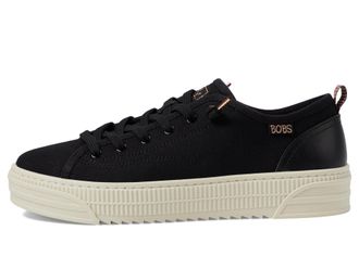 Skechers Damen BOBS COPA, Schwarz Leinen, 39.5 EU