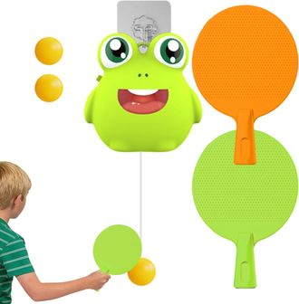 Generico Tischtennis f&uuml;r T&uuml;rrahmen, tragbar, interaktiv, verstellbar, f&uuml;r Freizeit, Wettkampf, Zuhause, Innenbereich, Au&szlig;enbereich, Hof, Wand
