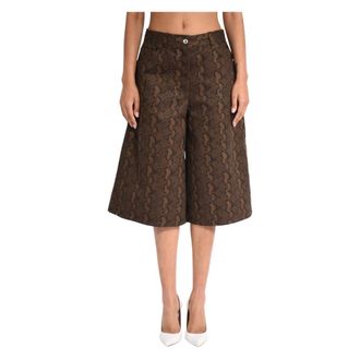 Msgm Msgm, Damen, Hosen, Braun, XLGr&ouml;&szlig;e