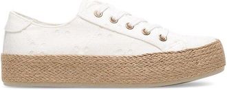 Jenny Fairy Sneakers aus Stoff EMMA WSK1576-05 Wei&szlig;