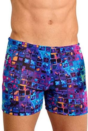 Kiniki Short de Bain Transbronzant pour Homme (5ème Génération) - Mosaic