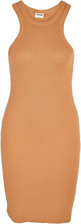Noisy May Damen Nmmaya S/L Halter Neck Dress Kleid, Chipmunk, S EU