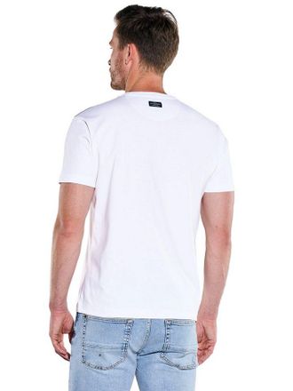Engbers T-Shirt Herren Print T-Shirt, Reinweiss