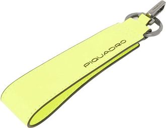 Piquadro unisex, Accessoires, Jaune, Taille: ONE Size Address Tag with Carabiner