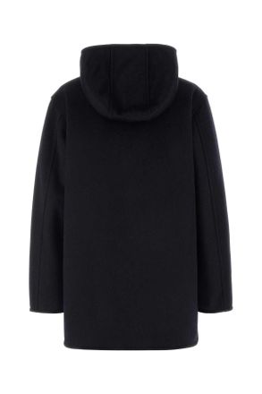 Moncler Womens Dark Blue Wool Blend Hemiptere Jacket 742 Giubbini