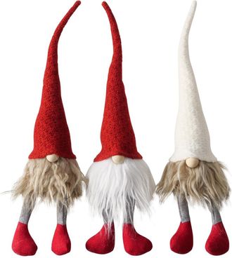Boltze Weihnachts-Wichtel Tomte/H&ouml;he 42cm / 3-teilig
