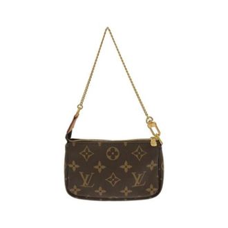 Louis Vuitton Pochette Pouch Pre-owned - Femme - Pre-owned - Brun - Taille: ONE Size