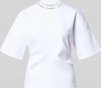 Calvin Klein Jeans Comfort Fit T-Shirt mit Label-Schriftzug