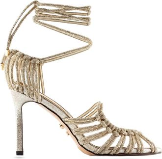 Twentyfourhaitch Femme, Chaussures, Jaune, Taille: 40 EU Sandale Mol&igrave; Oro