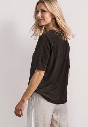 Street One T-Shirt mit Strukturmix