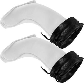 Beaupretty Chaussettes Imperm&eacute;ables &Eacute;paisses pour Bottes de Pluie Doublures Chaudes en Coton Doubl&eacute; Taille 41 -Mollet Homme et Femme Protection Thermique Hiver C