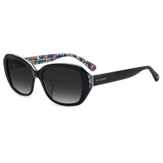 Kate Spade New York Schwarze/Dunkelgraue Sonnenbrille Ellison/F/S - - Accessories - Damen - Schwarzk - 57 MM