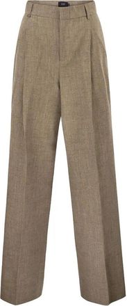 Fay Pantalons D&eacute;contract&eacute;s - Taupe