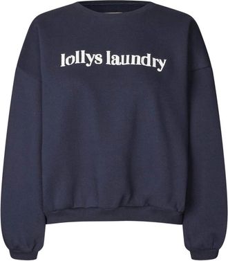 Lollys Laundry Damen, Sweatshirts & Hoodies, Blau, XSGröße