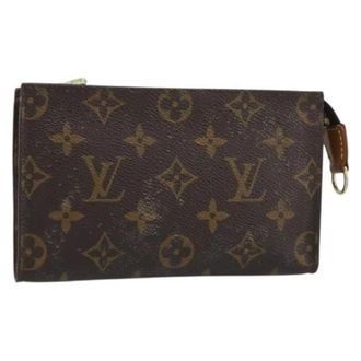 Louis Vuitton Pochette en toile Pre-owned - Femme - Pre-owned - Brun - Taille: ONE Size